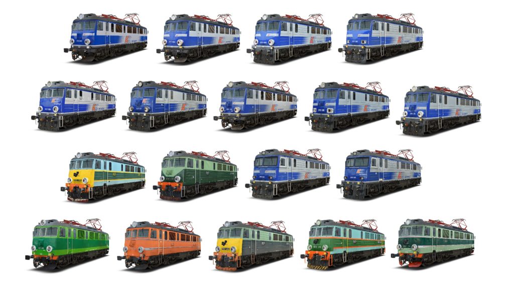 EP07, EU07, EP08 (PKPIC 2023) – PKOR – Polska kolej w Open Rails