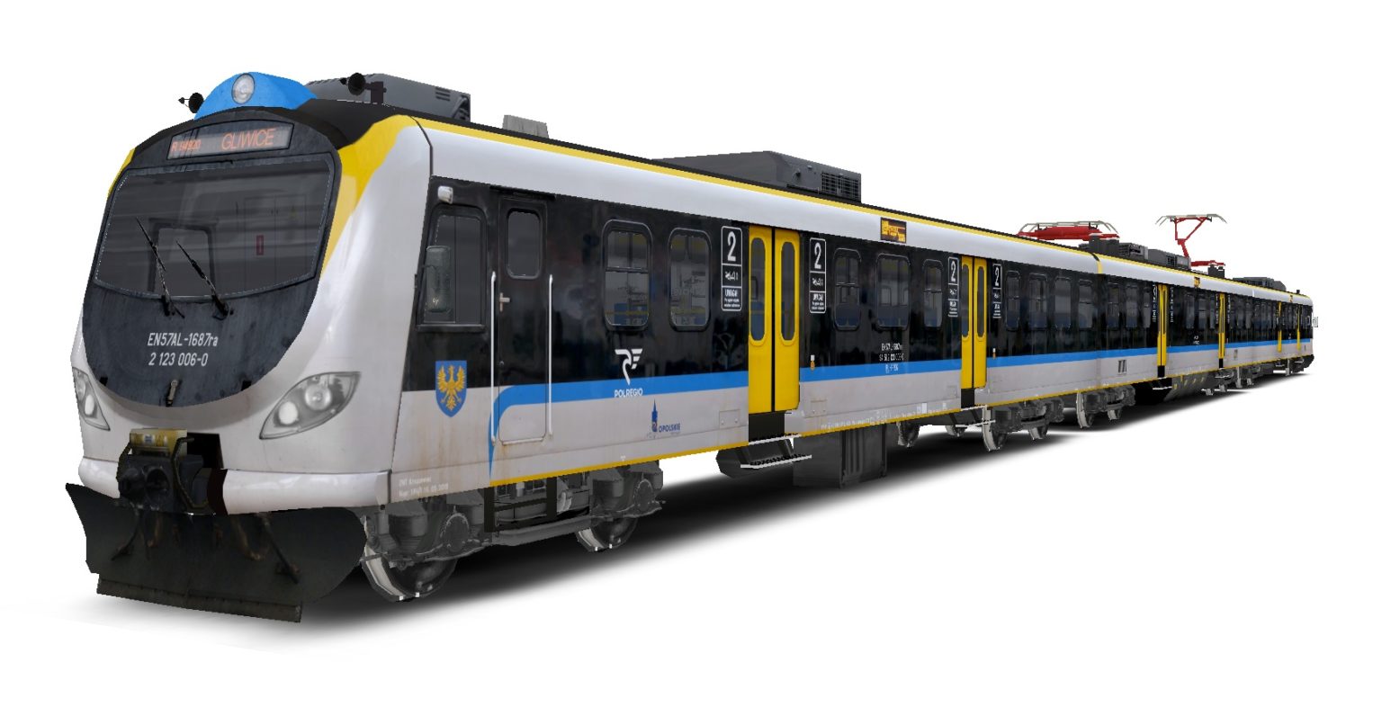 EN57AL-1687 – PKOR – Polska kolej w Open Rails