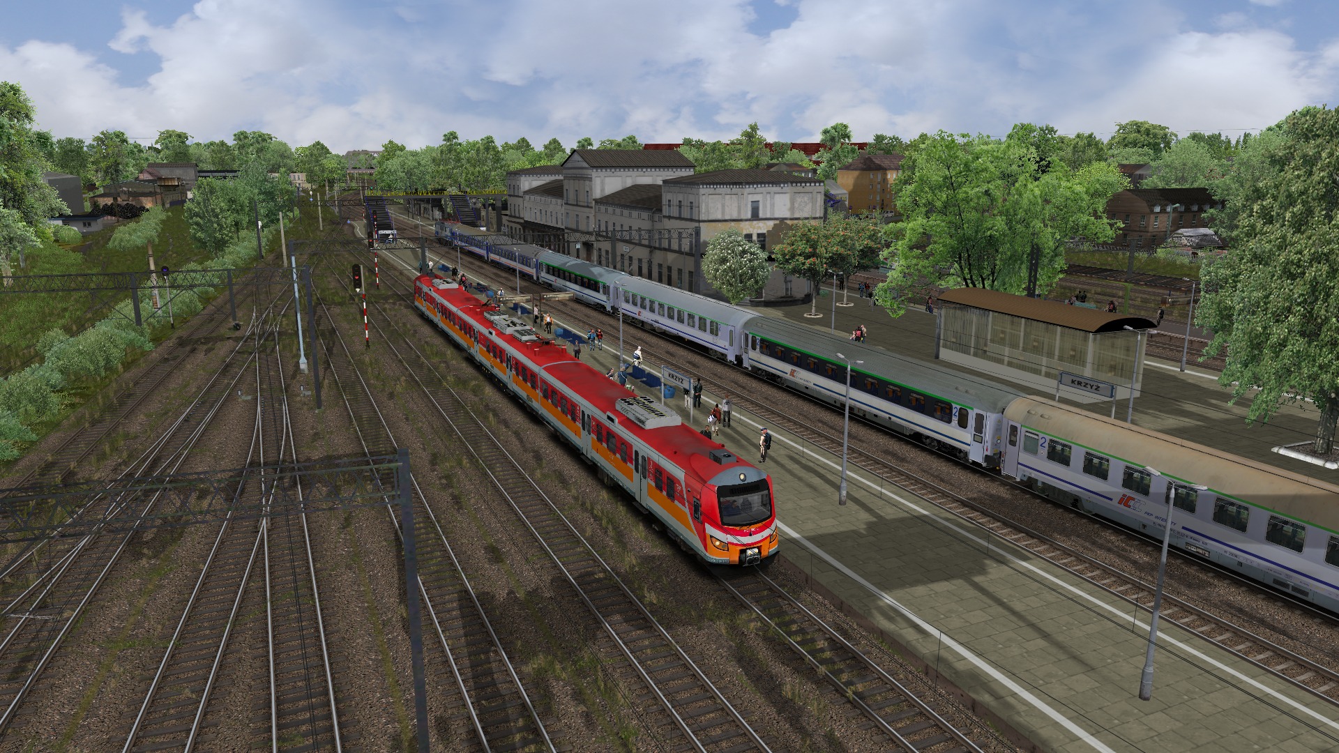 Trasa Północna Polska – PKOR – Polska kolej w Open Rails