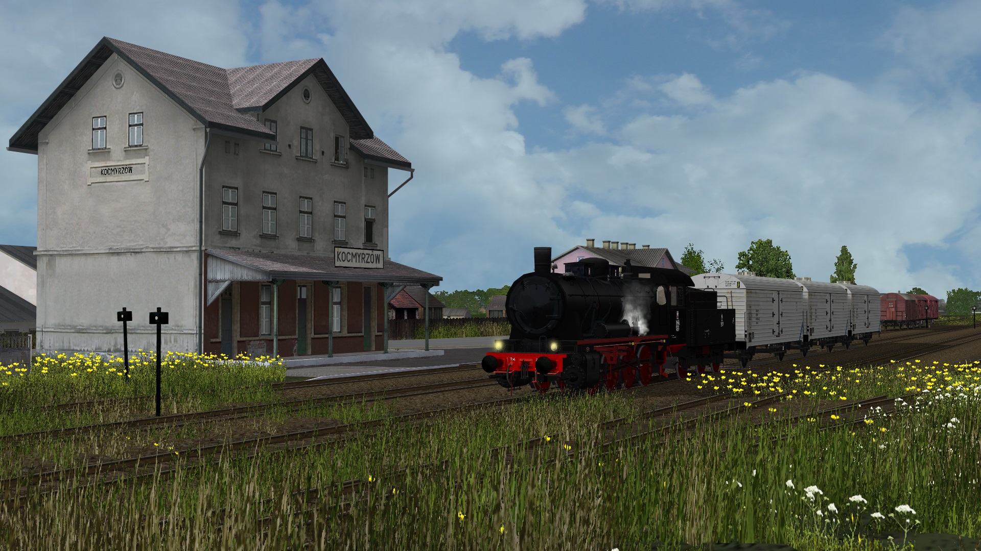 Trasa Kocmyrzów – PKOR – Polska kolej w Open Rails